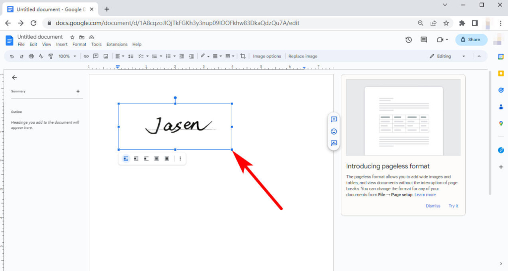 Cara Menambahkan Tanda Tangan di Google Docs (3 Metode Efektif)