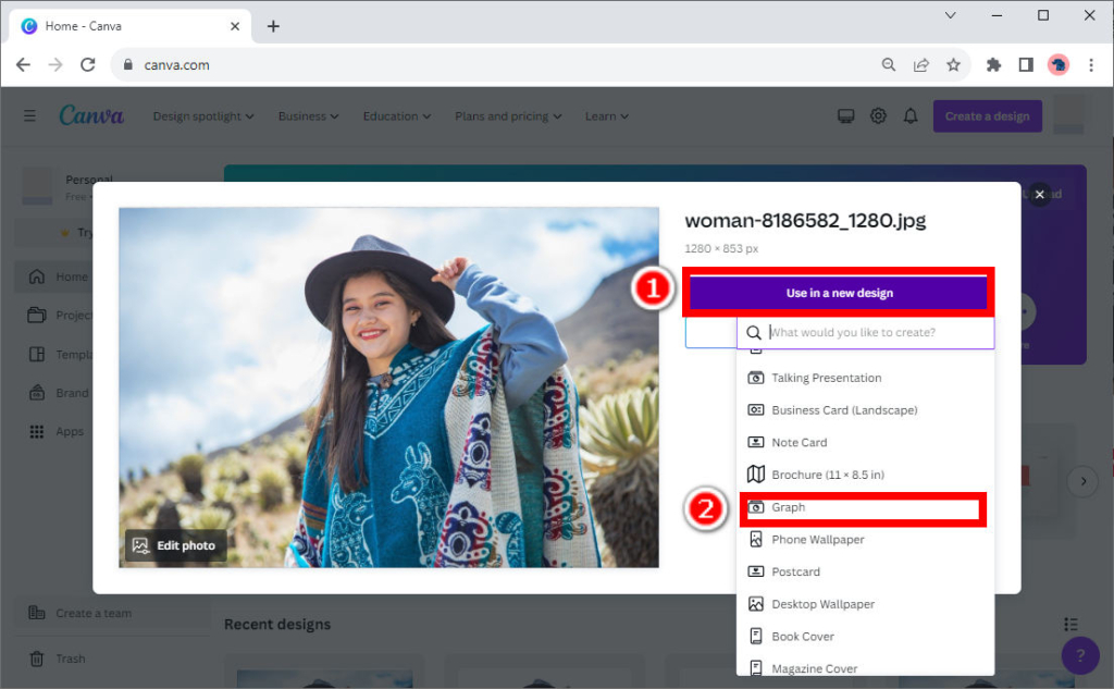 如何在 Canva 中获得透明背景 - 简单步骤