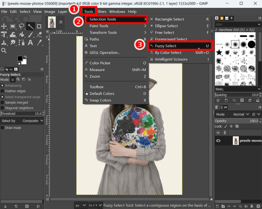 Una guida semplice a GIMP: come rendere trasparente lo sfondo