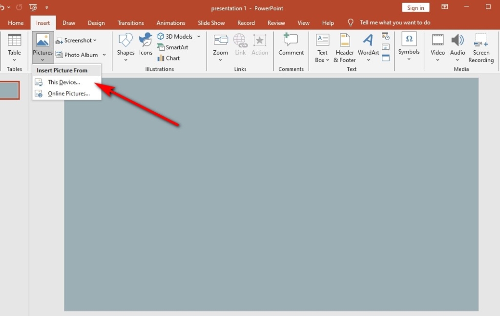 So entfernen Sie den weißen Hintergrund aus einem Bild in PowerPoint