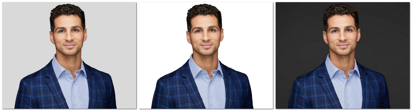 Heashot Bckground for ID, Social Media, and Business Photo