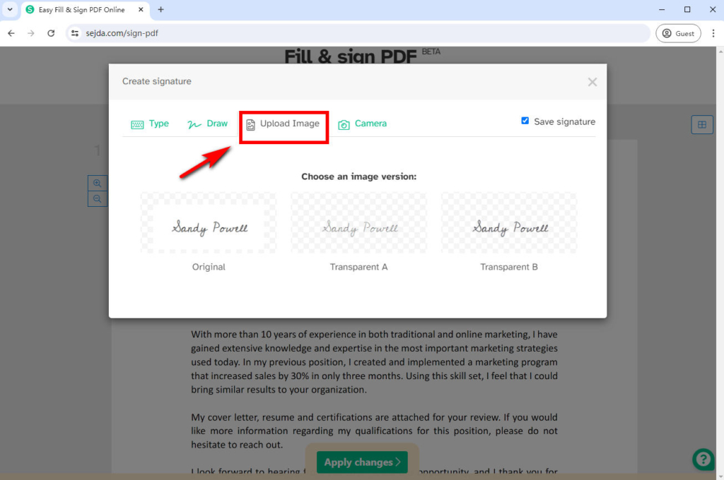 如何在 PDF 中添加签名（3 个简单步骤）
