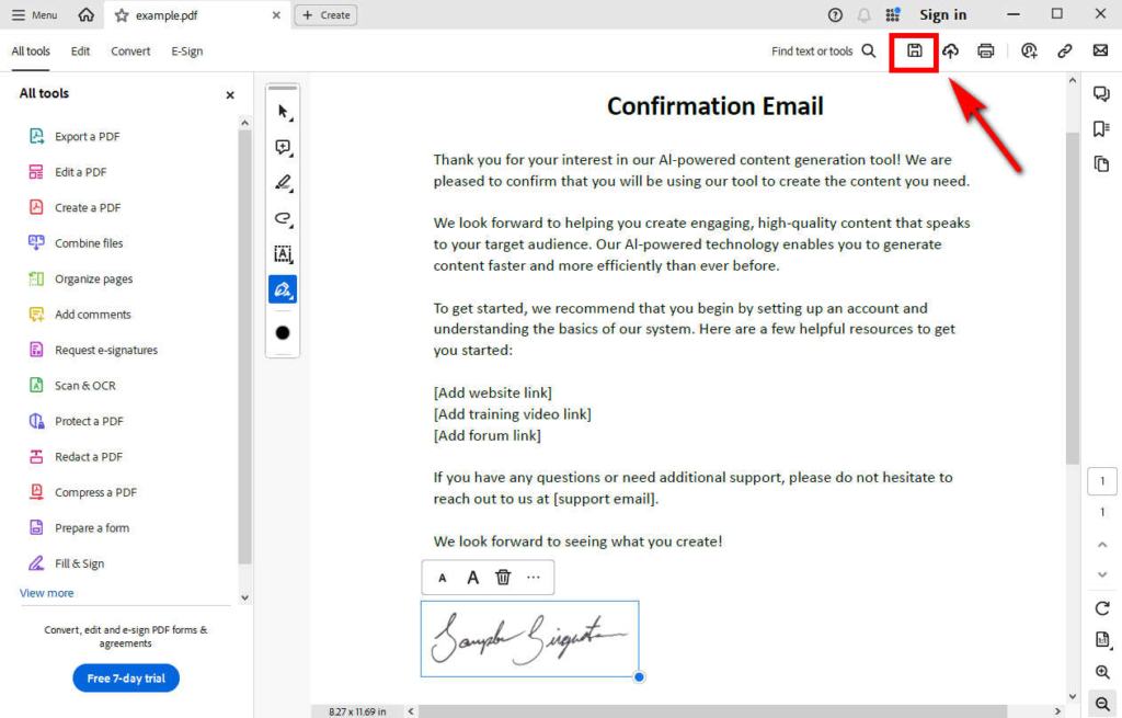 Cara Menambahkan Tanda Tangan ke PDF (Dalam 3 Langkah Mudah)