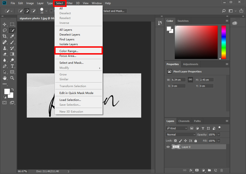 Copy Signature from Image in 3 Simple Steps