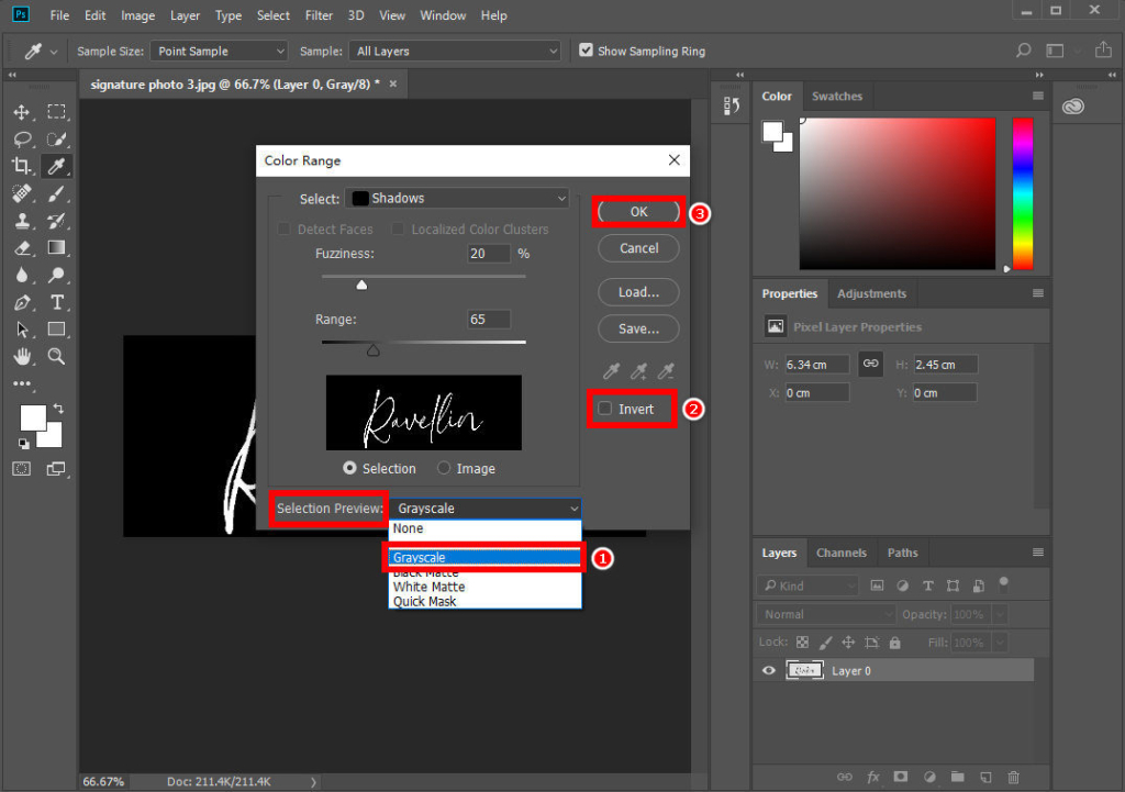 Copie la firma de la imagen en 3 sencillos pasos