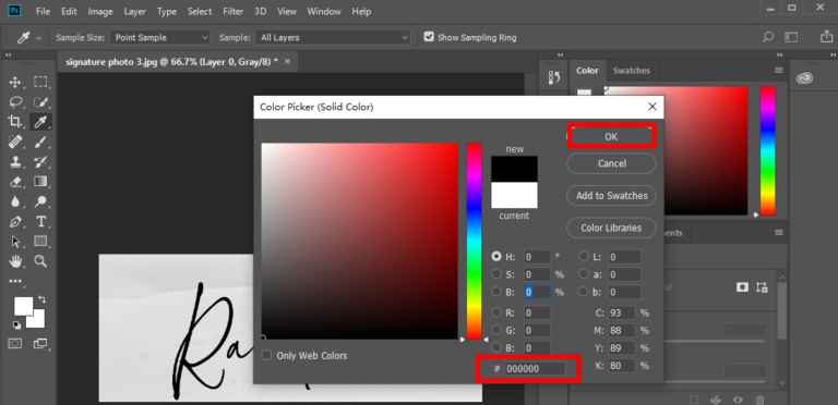 Copy Signature from Image in 3 Simple Steps