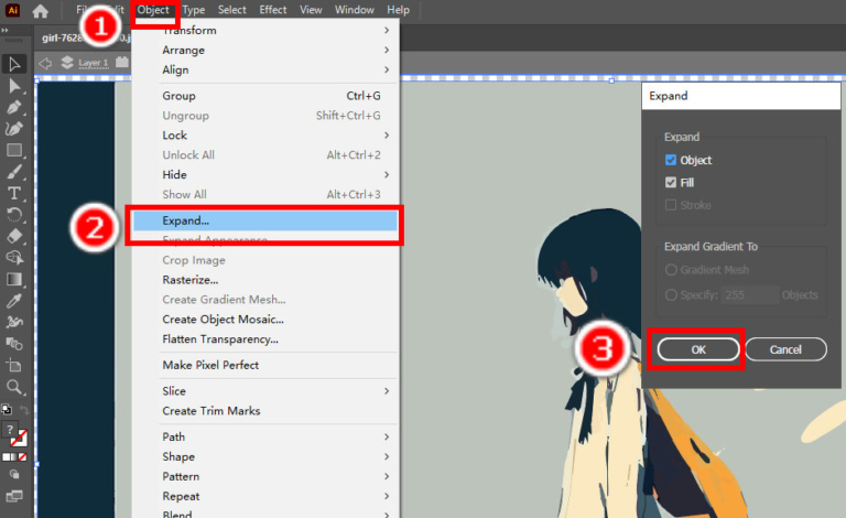 Cara Menghapus Latar Belakang di Illustrator dengan 3 Cara