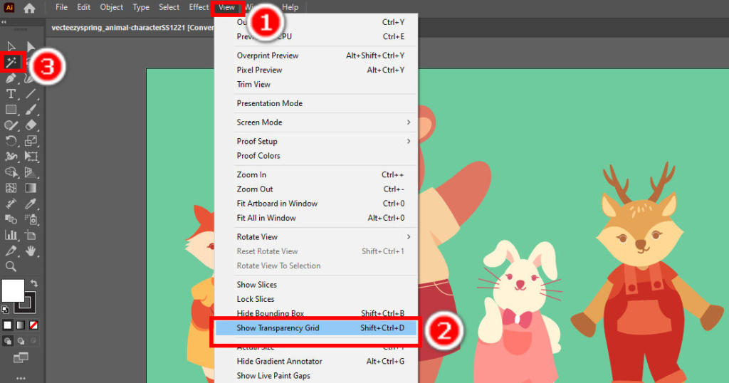 Como remover fundo no Illustrator de 3 maneiras