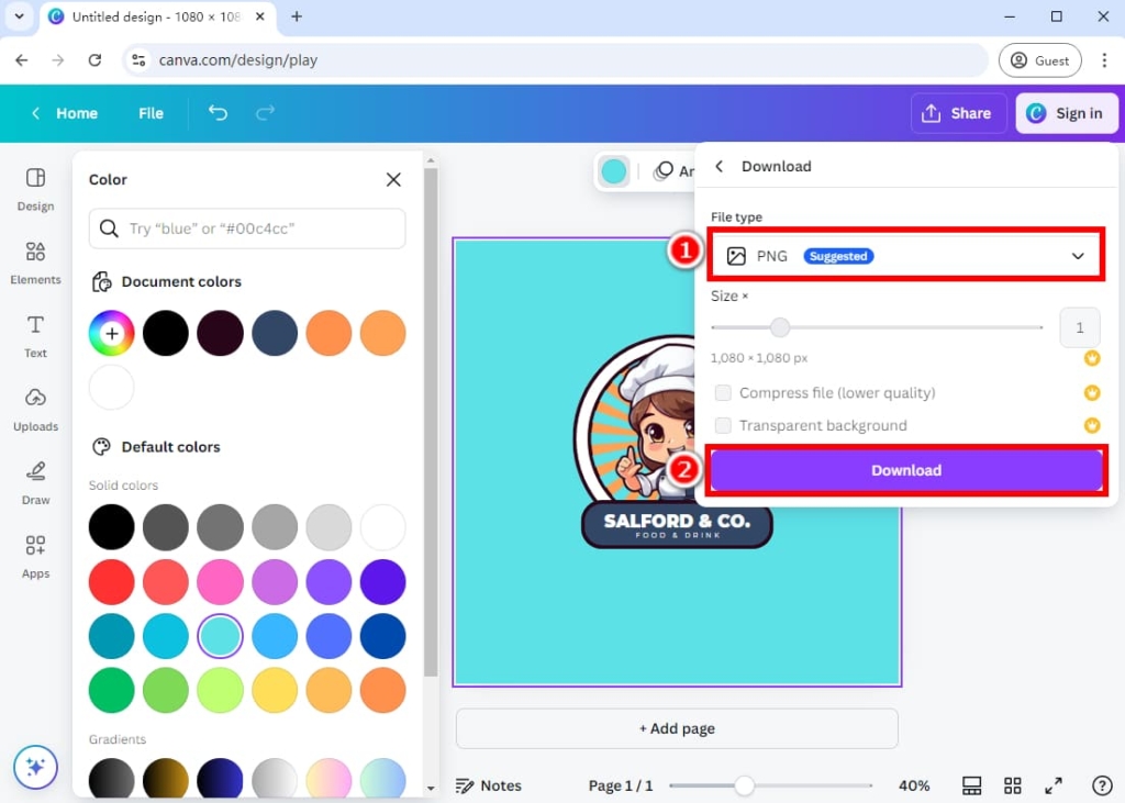 Como alterar a cor de fundo no Canva de forma fácil e rápida