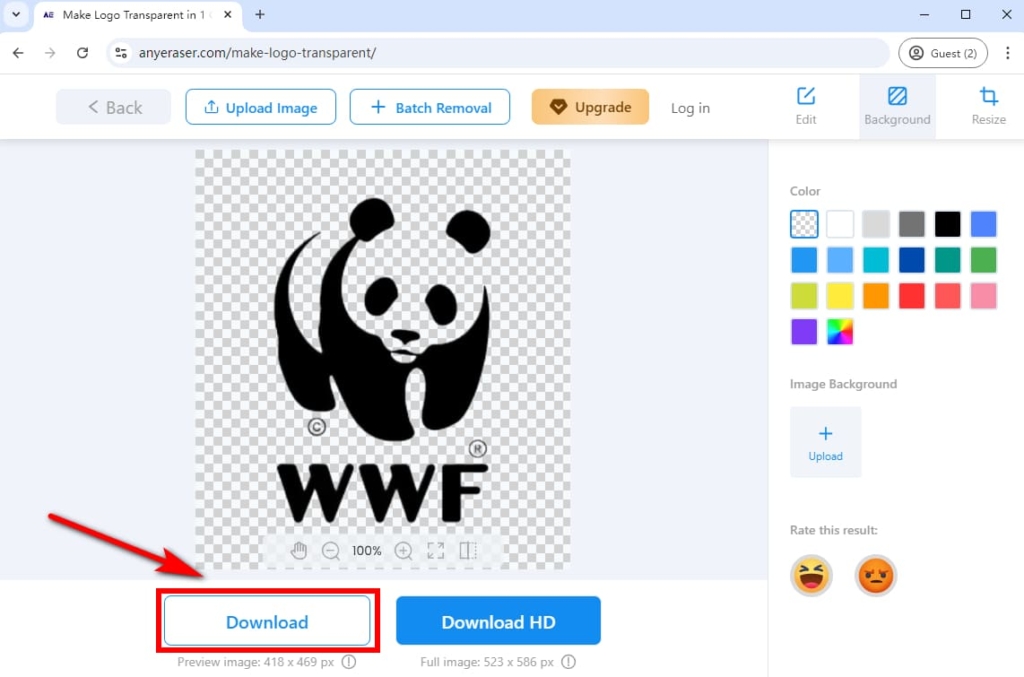 So machen Sie ein Logo in Canva transparent (kostenpflichtig und kostenlos)