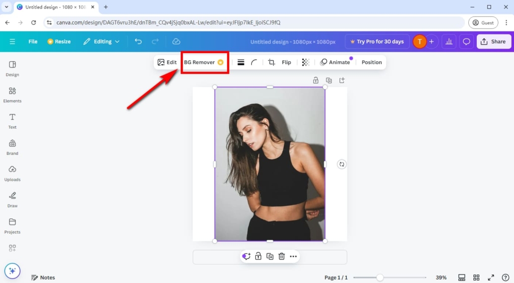 So ändern Sie die Hintergrundfarbe auf Canva einfach und schnell